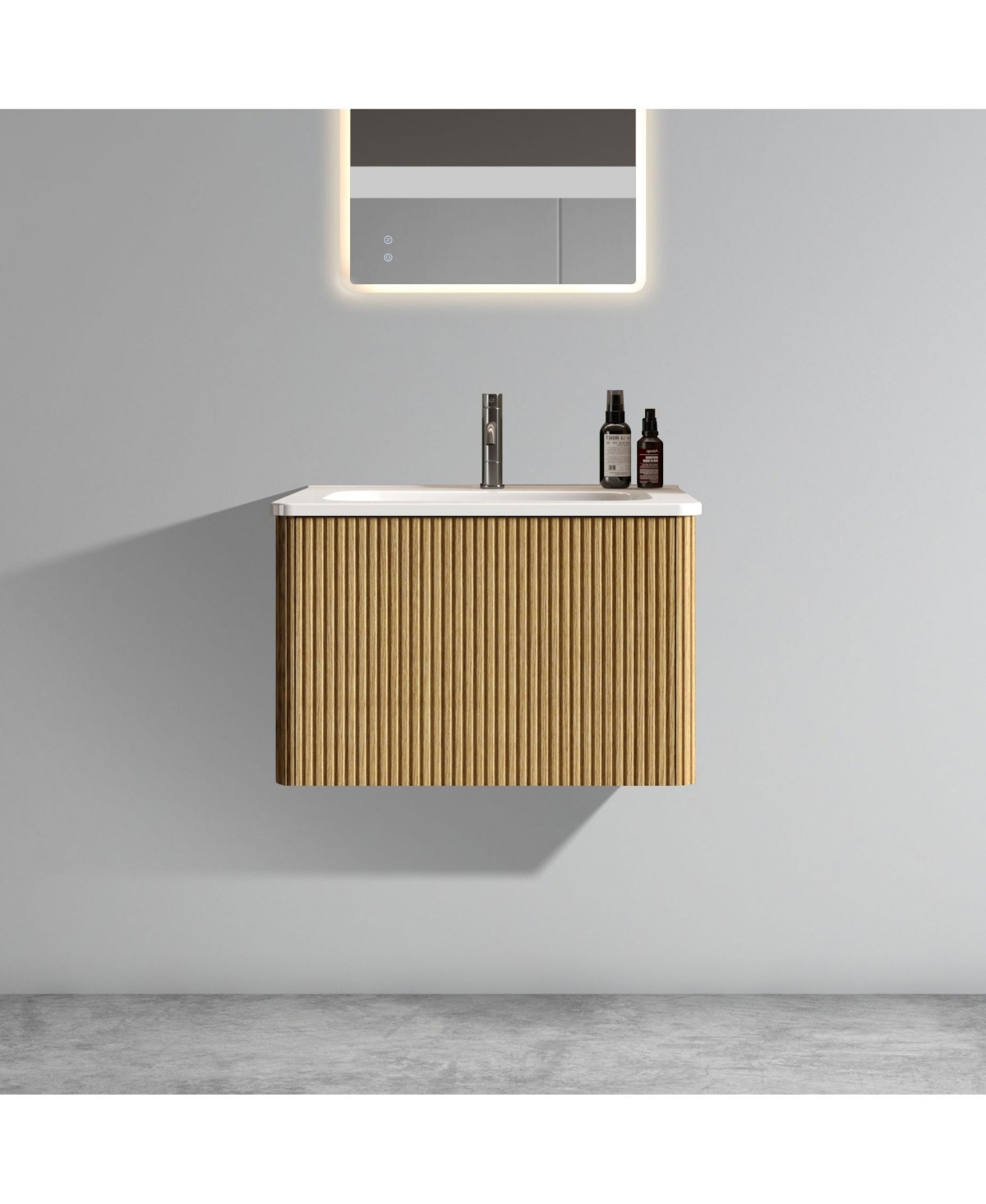 Click here for Casainc Etna 24 Floating Vanity With Ceramic Sink... prices