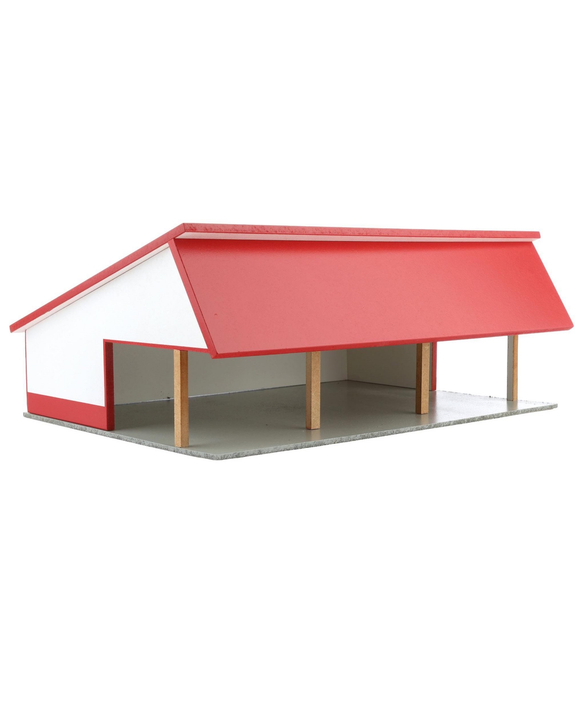 Click here for Outback Toys 1/64 White & Red 64ft x 48ft Wooden C... prices