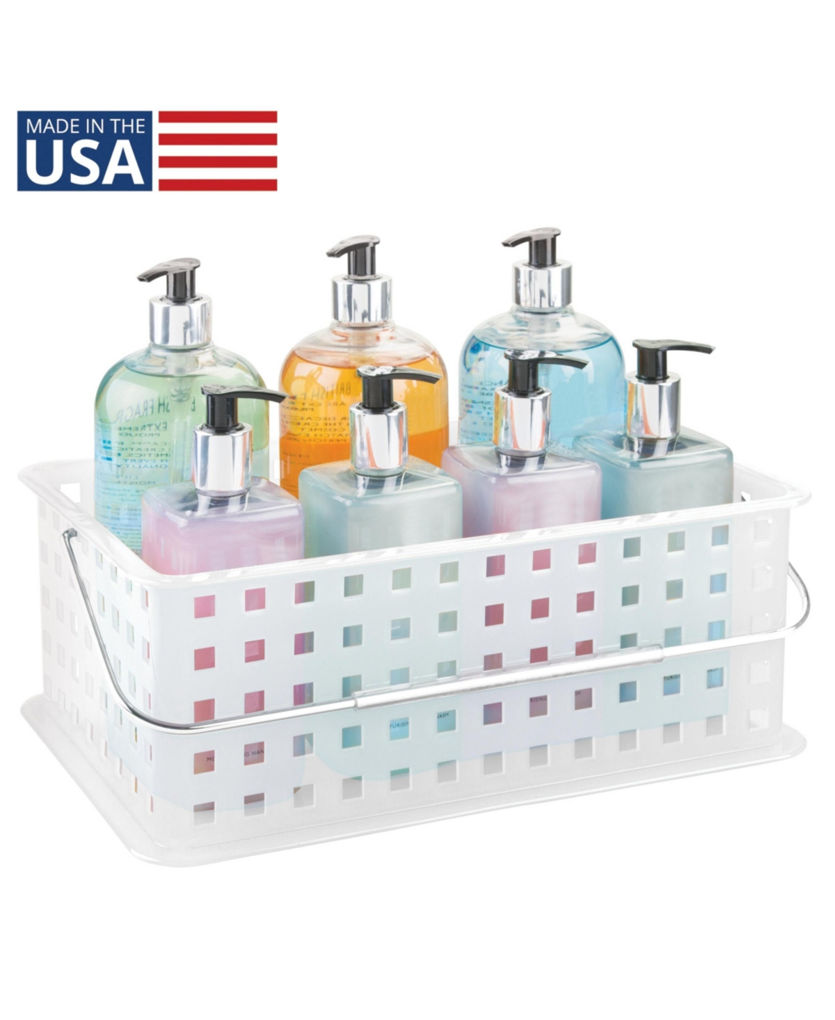 Click here for iDesign Medium Stackable Shower Caddy Basket  Clea... prices
