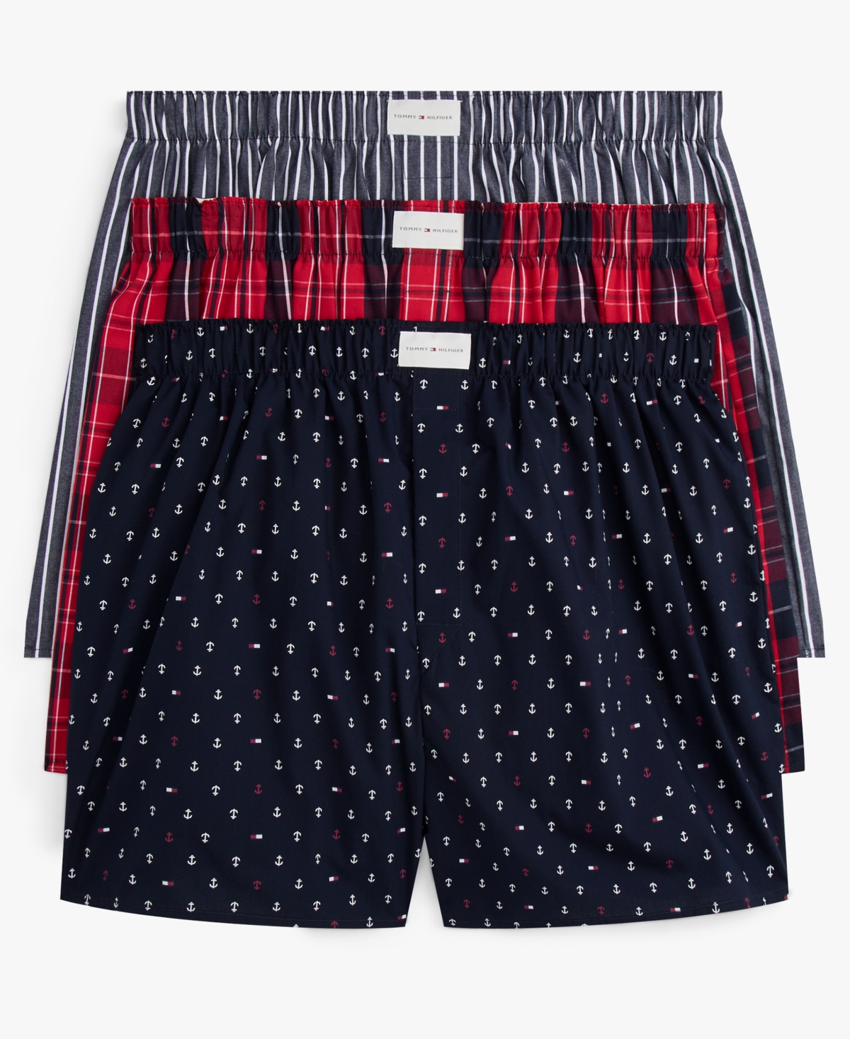 Click here for Tommy Hilfiger Mens 3-Pack Holiday Exclusive Woven... prices