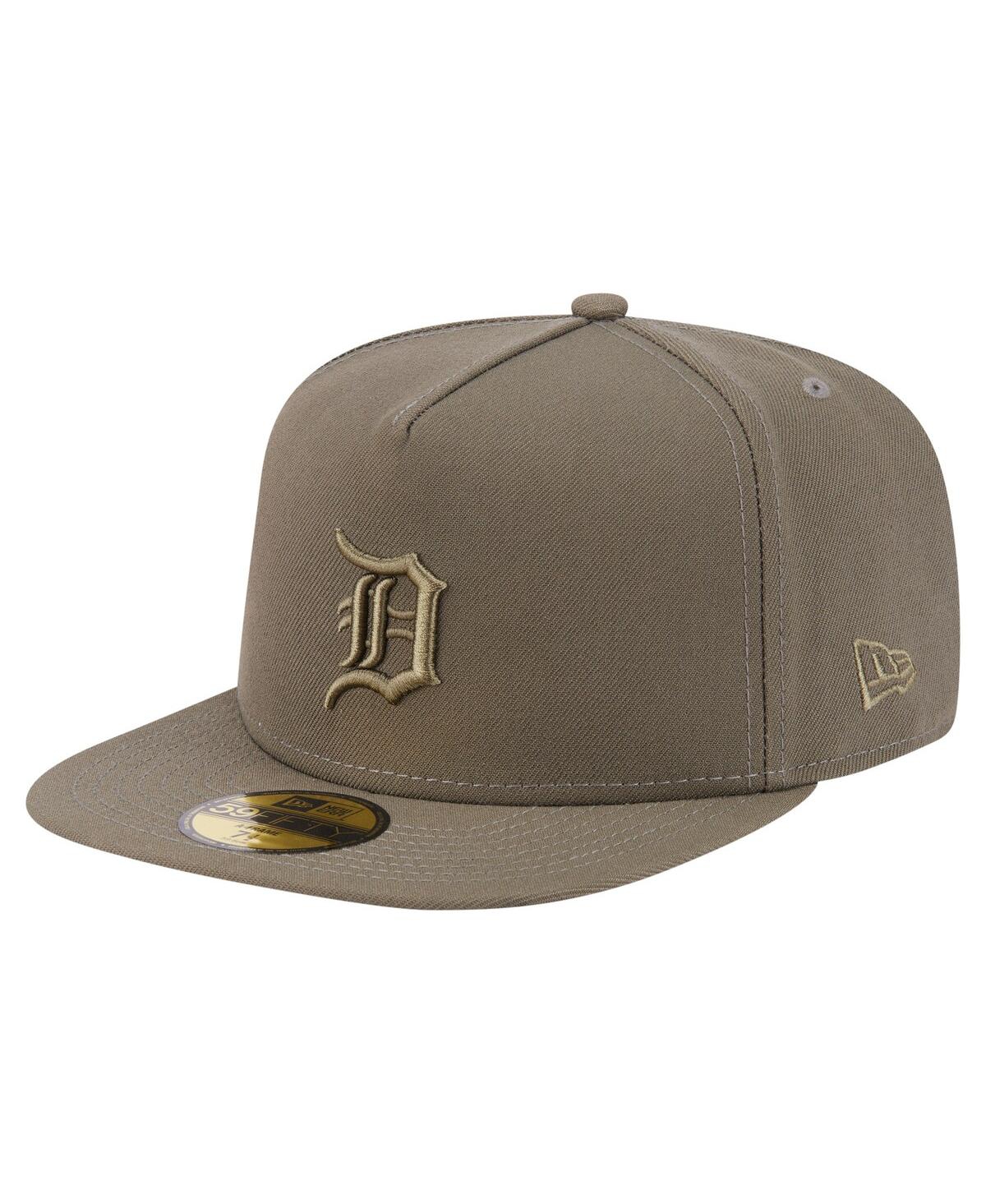 Click here for New Era Mens Olive Detroit Tigers Color Pack A-Fra... prices