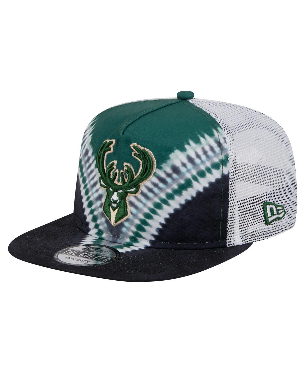 Click here for New Era Mens Black/Hunter Green Milwaukee Bucks Th... prices