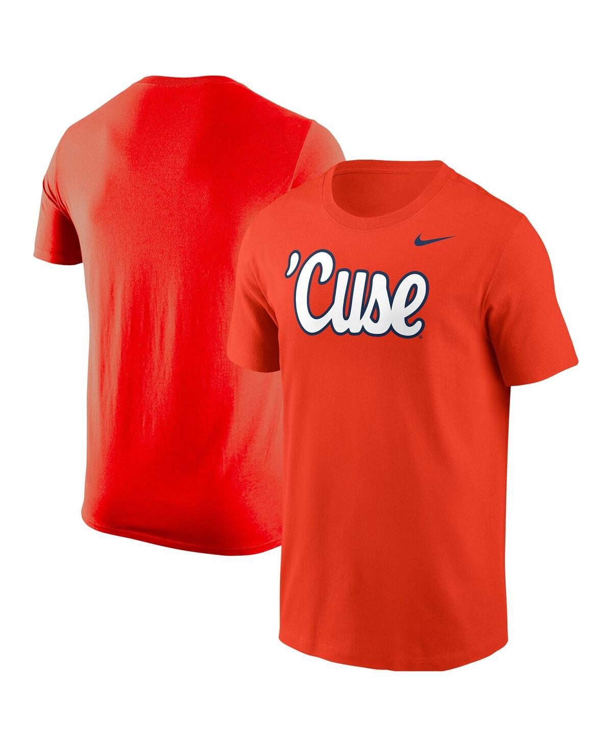 Click here for Nike Mens Orange Syracuse Orange Script T-Shirt -... prices