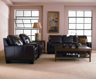 Hampton Leather Sofa Living Room Furniture Collection - Macy's