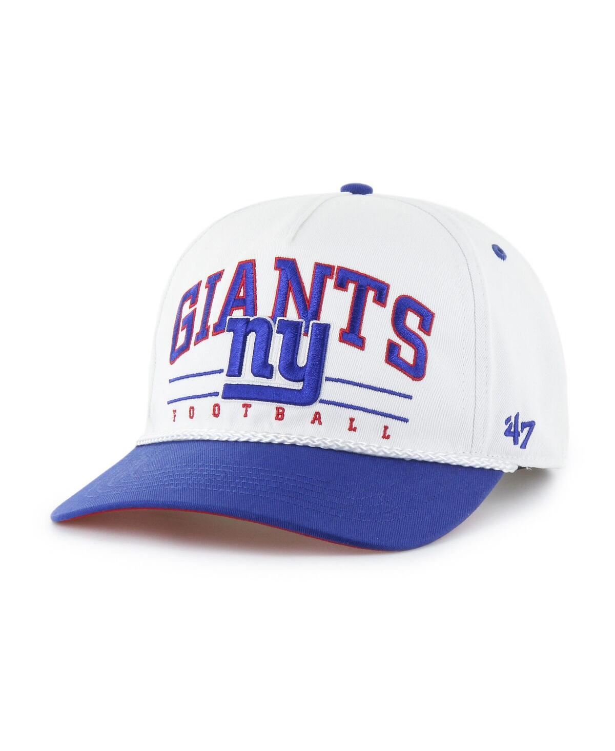 Click here for 47 Brand Mens White/Royal New York Giants Roscoe T... prices