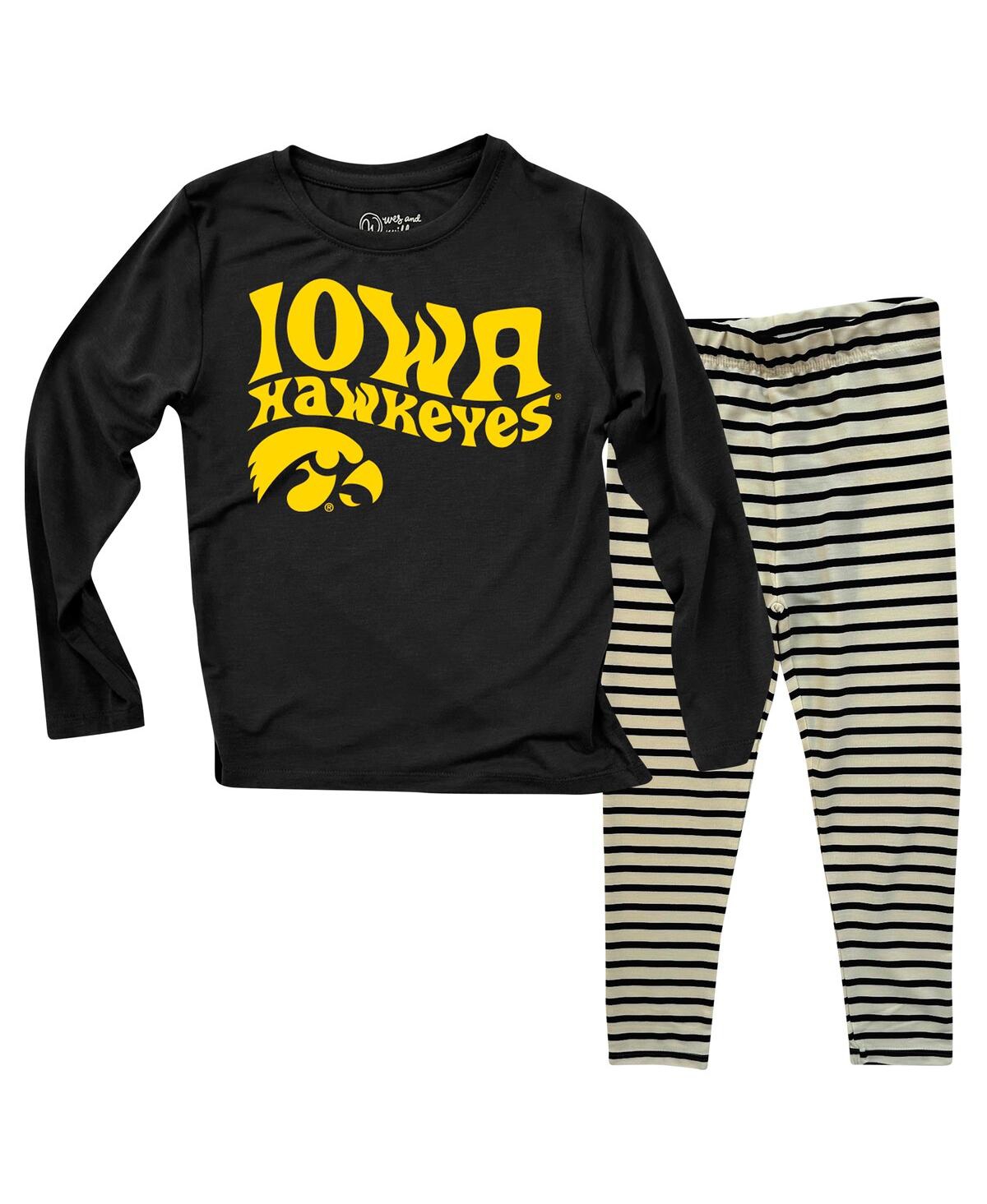 Click here for Wes & Willy Toddler 2-Piece Iowa Hawkeyes Long Sle... prices