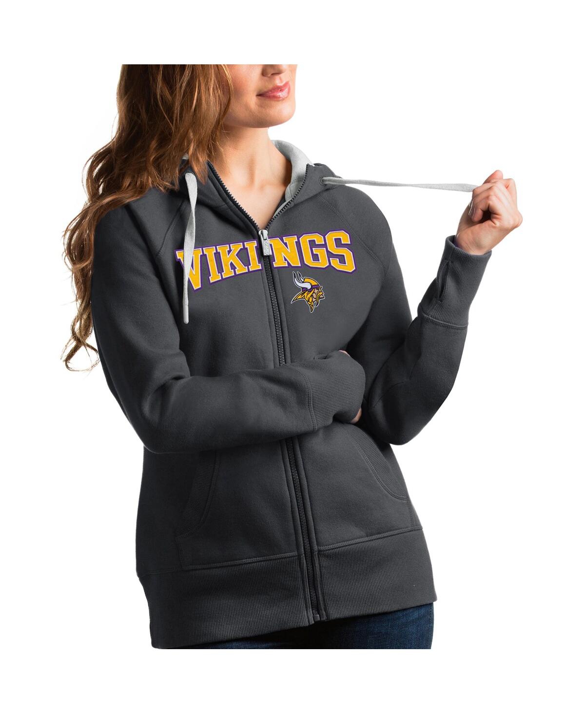 Click here for Antigua Womens Charcoal Minnesota Vikings Wordmark... prices
