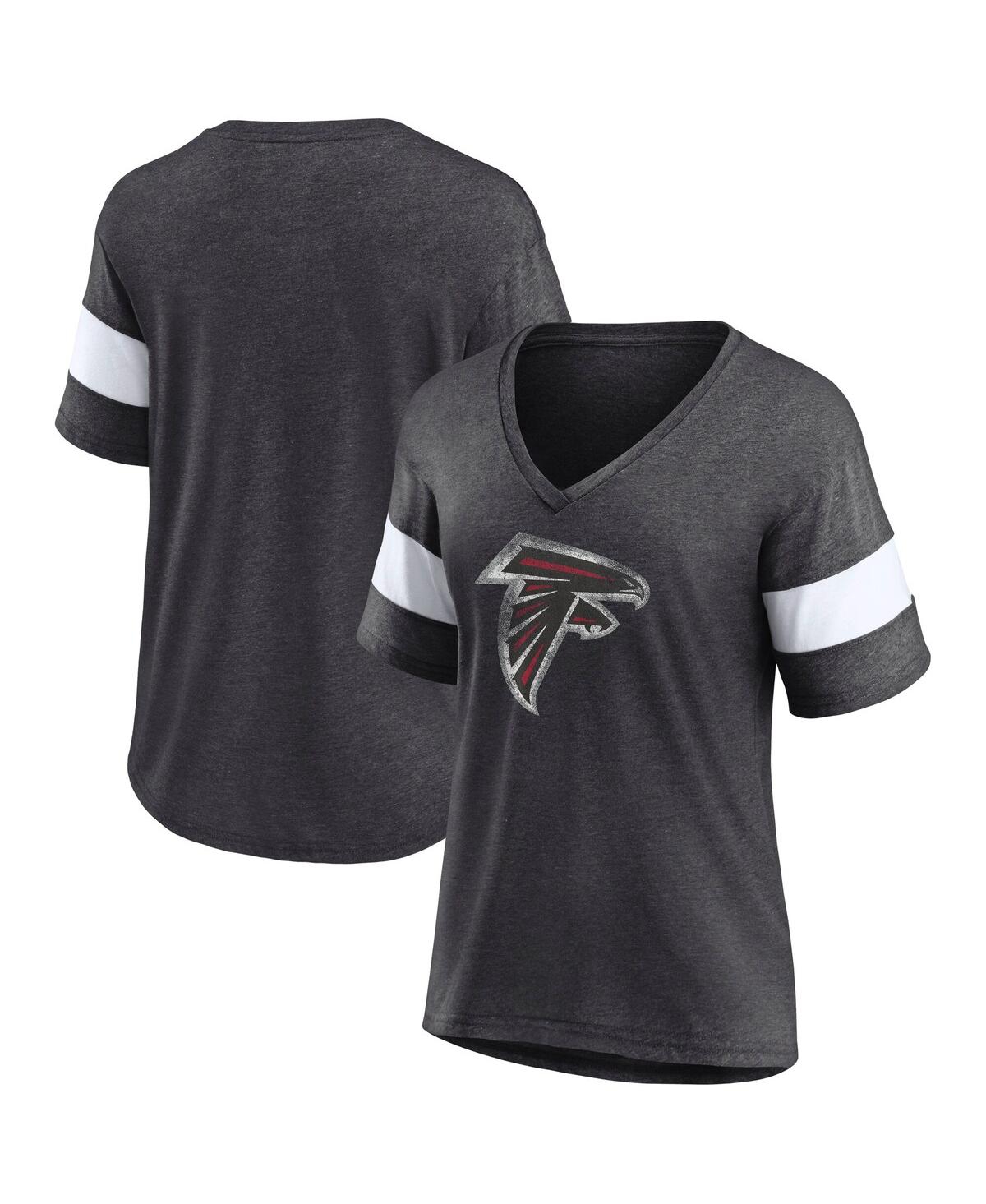 Click here for Fanatics Womens Heathered Charcoal/White Atlanta F... prices