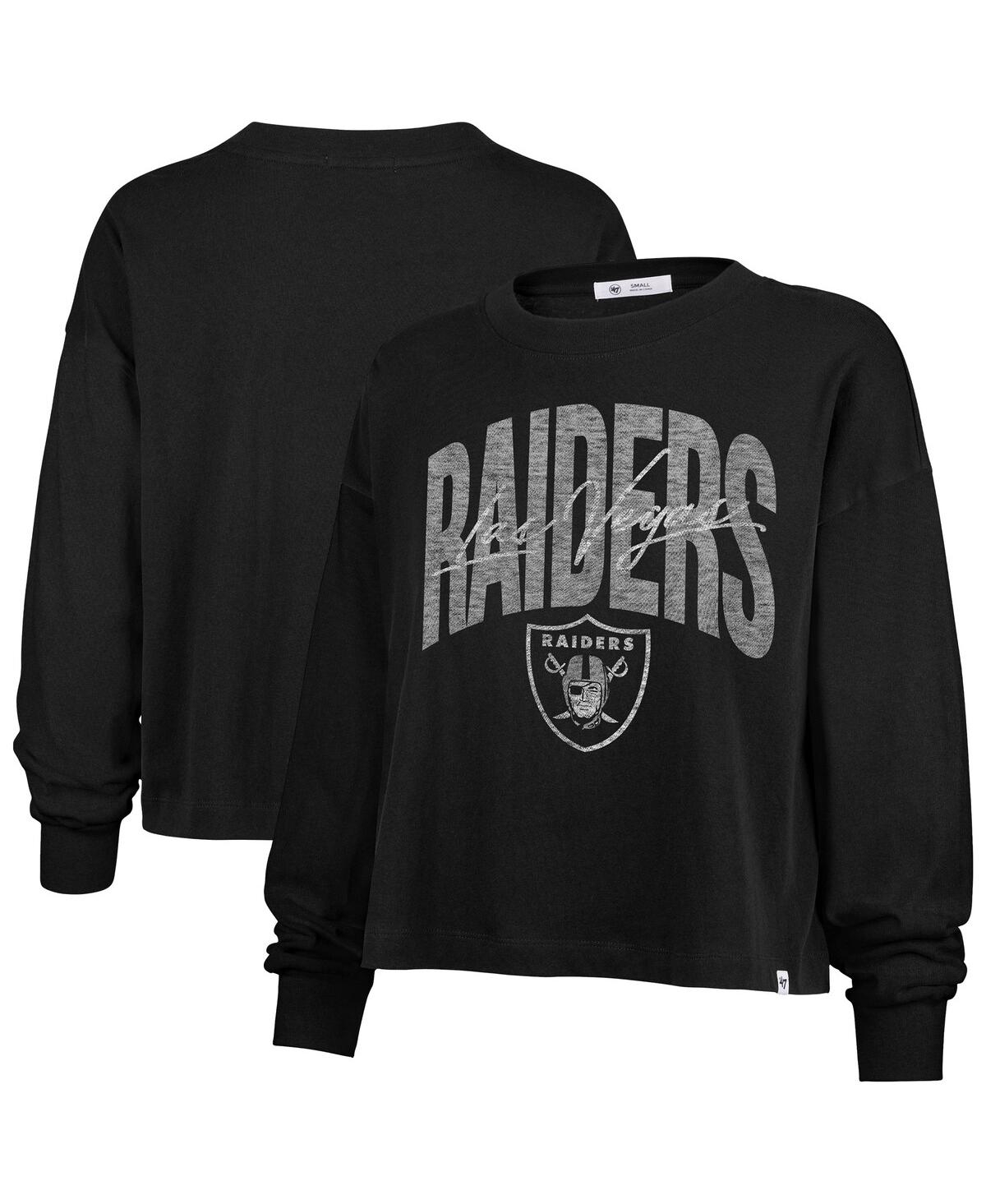 Click here for 47 Brand Womens Black Las Vegas Raiders Muse Sydne... prices