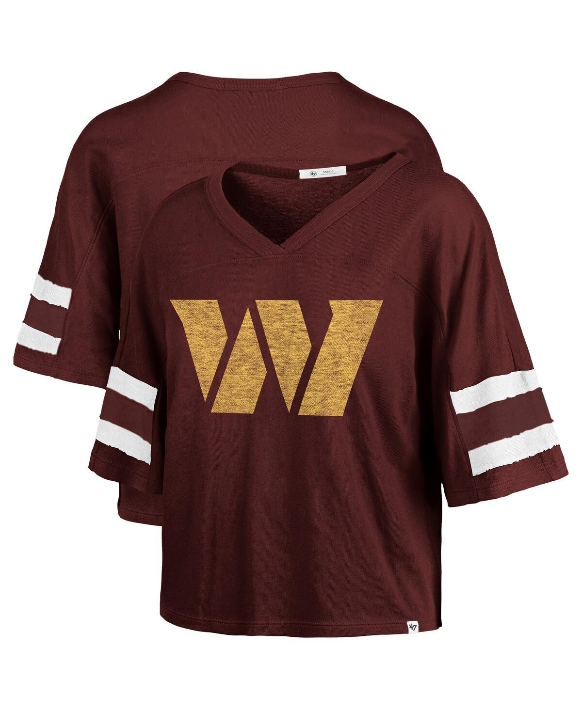 Click here for 47 Brand Womens Burgundy Washington Commanders Pre... prices