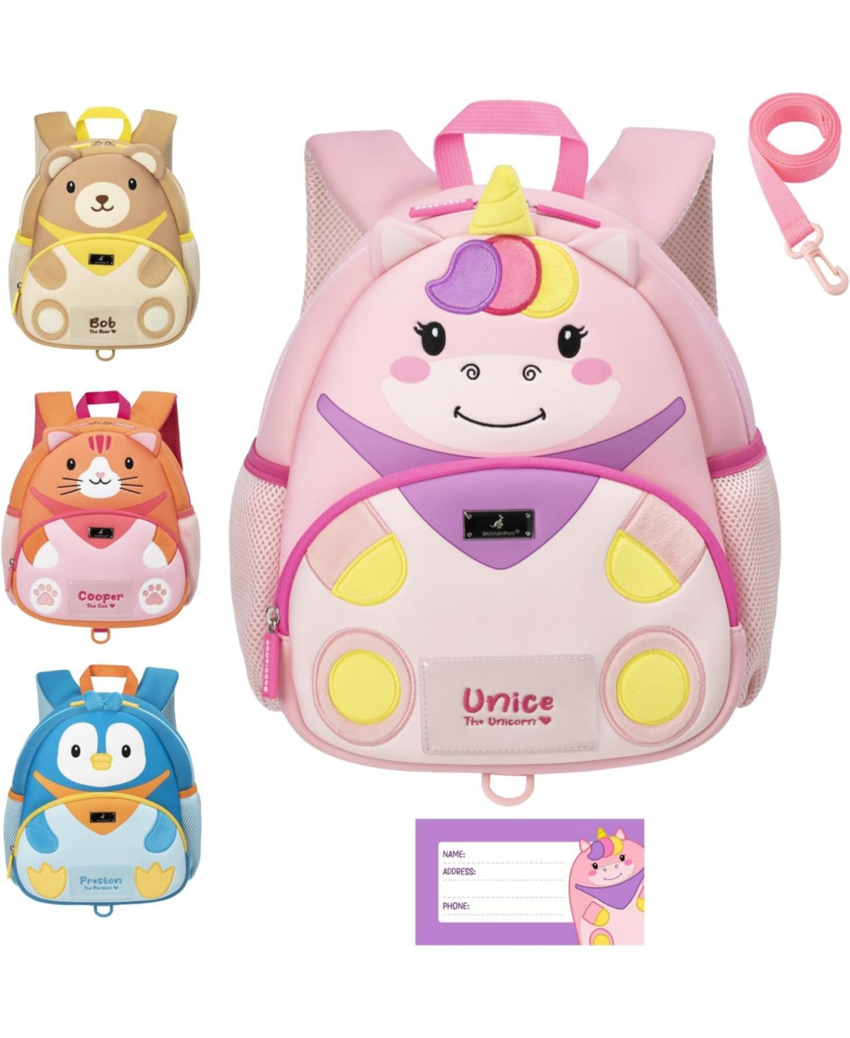 Click here for BabbleRoo Toddler Backpack for Boys and Girls Coop... prices