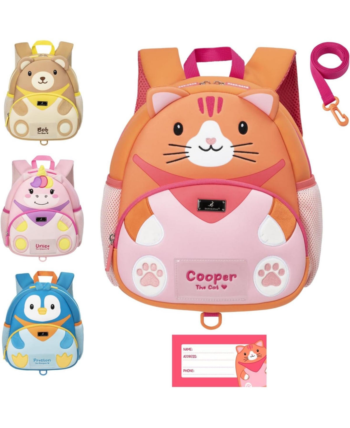 Click here for BabbleRoo Toddler Backpack for Boys and Girls Coop... prices