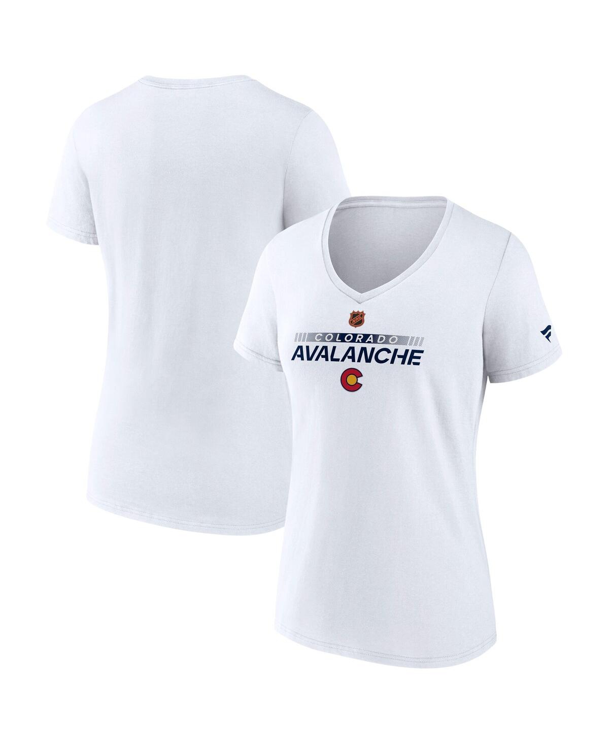 Click here for Fanatics Womens White Colorado Avalanche Special E... prices