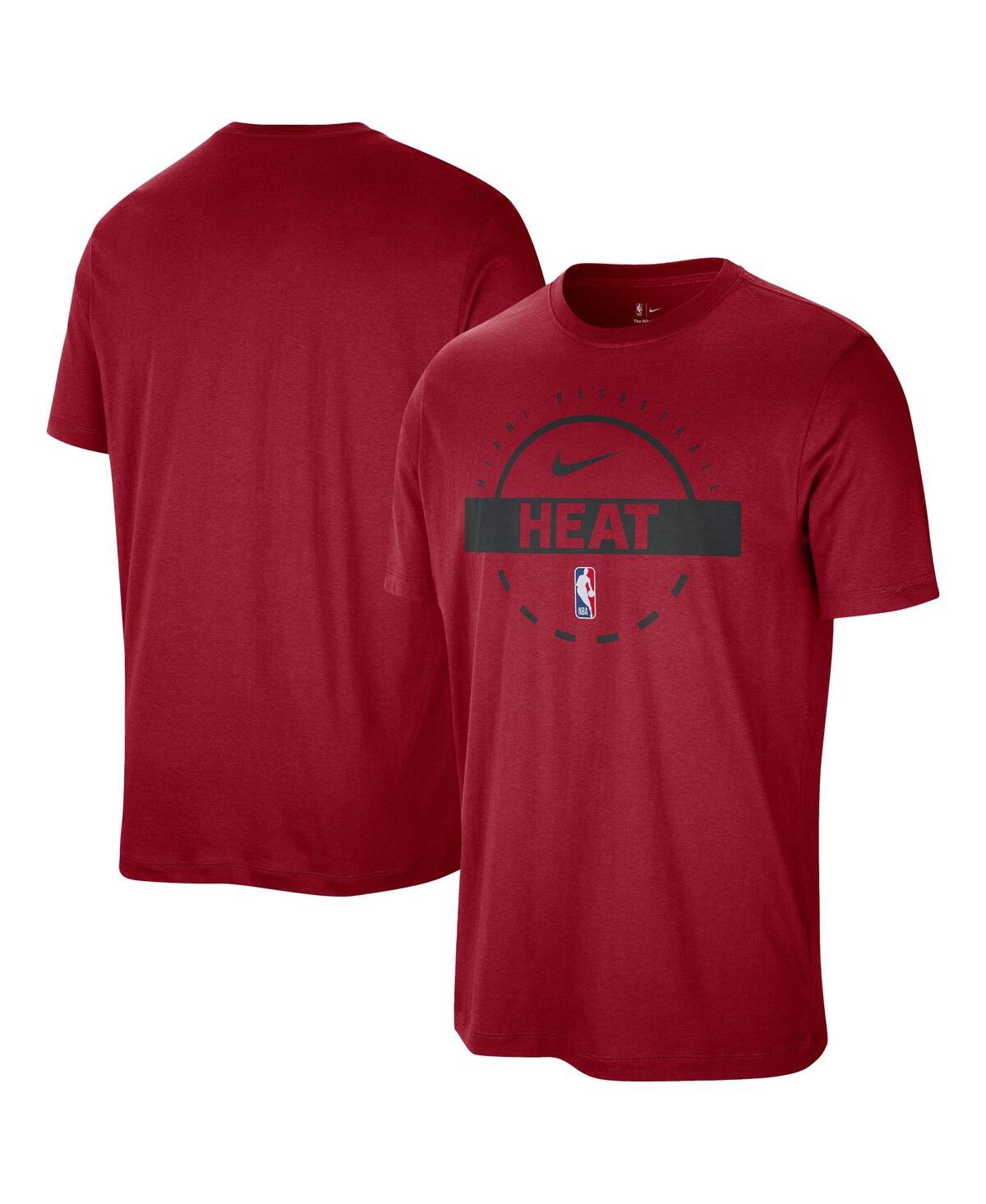 Click here for Nike Mens Red Miami Heat Authentic Practice T-Shir... prices