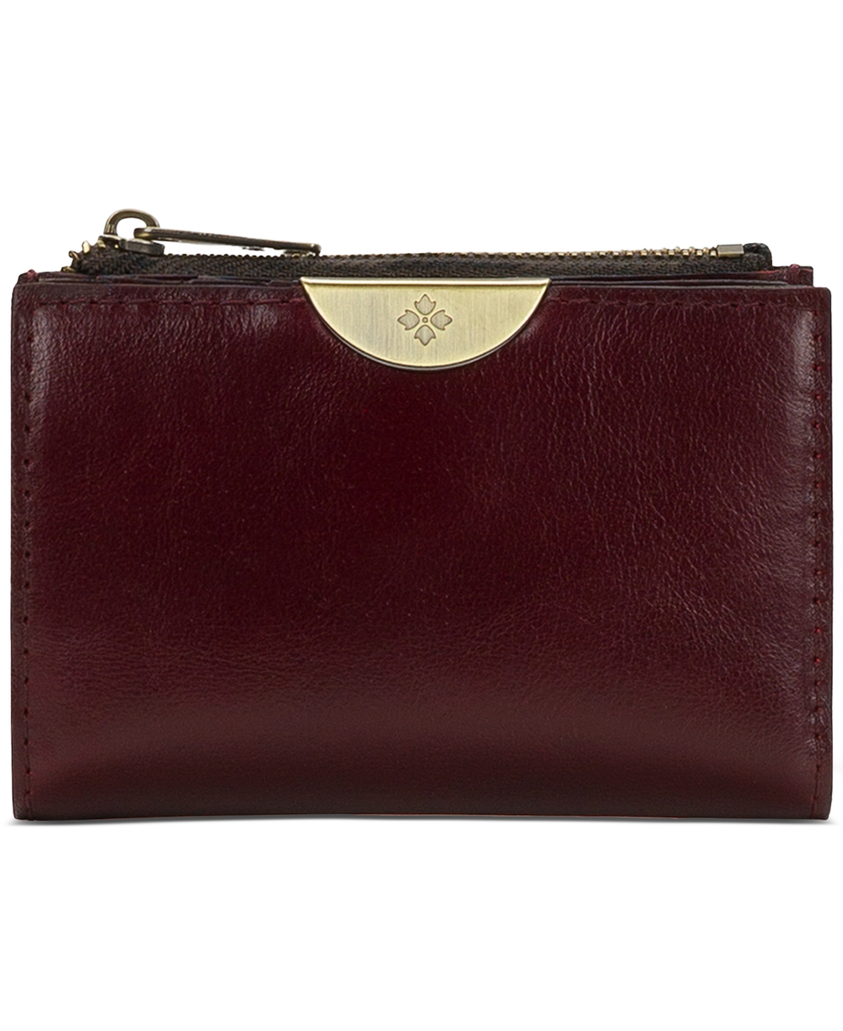 Click here for Patricia Nash Busalla Leather Bifold Zipper Wallet... prices