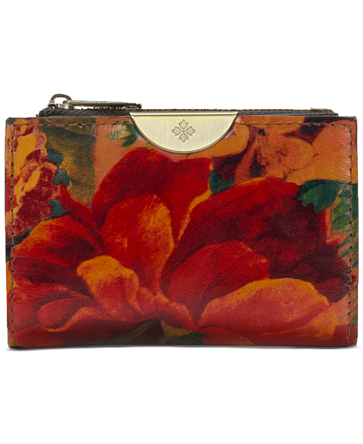 Click here for Patricia Nash Busalla Leather Bifold Zipper Wallet... prices