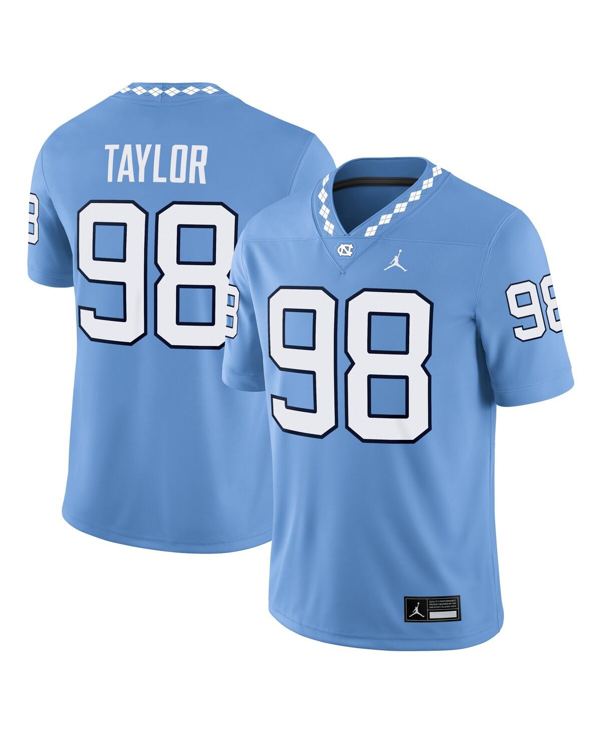 Click here for Jordan Mens Lawrence Taylor Light Blue North Carol... prices