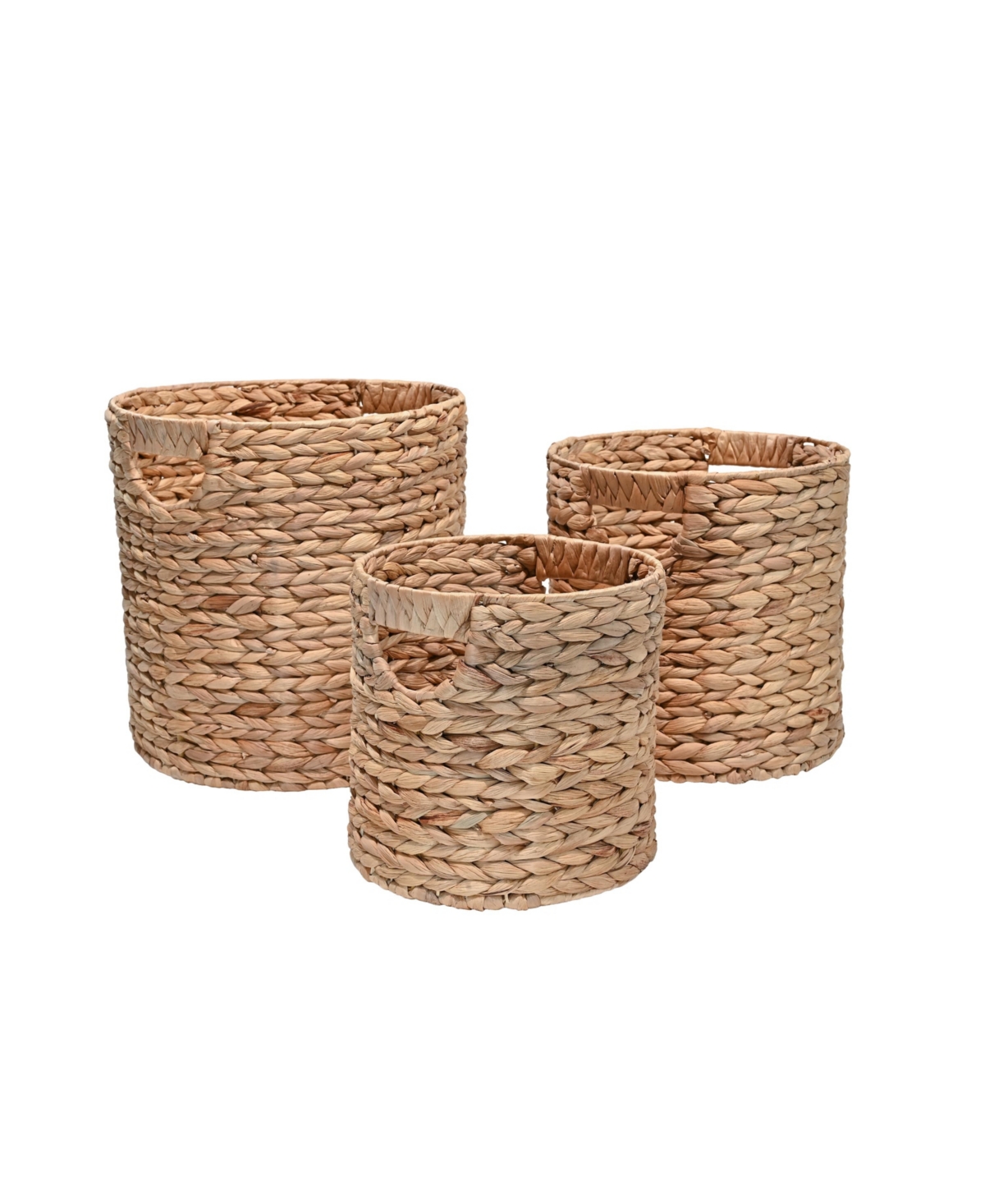 Click here for Avery Bohemian Cottage Hand-Woven Hyacinth Cylinde... prices