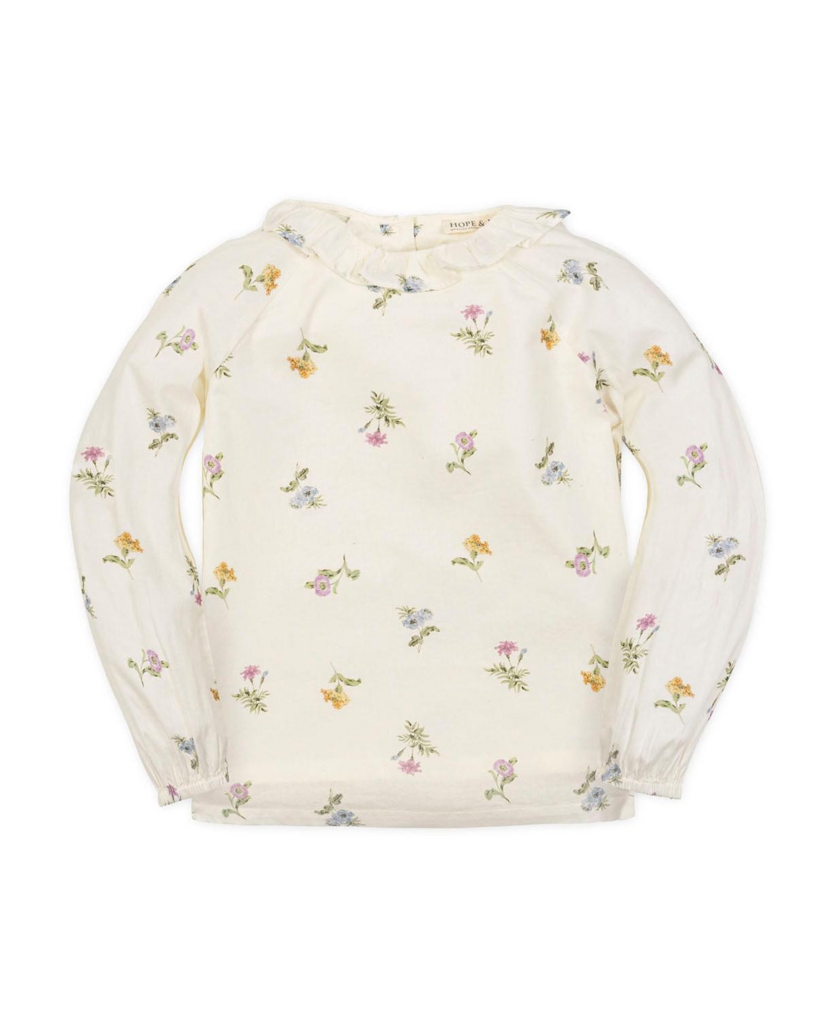 Click here for Hope & Henry Big Girls Organic Long Sleeve Ruffle... prices
