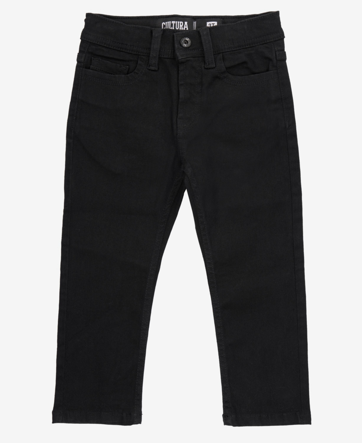 Click here for Cultura Toddler Boys Jeans Size 2T-4T - Jet black... prices
