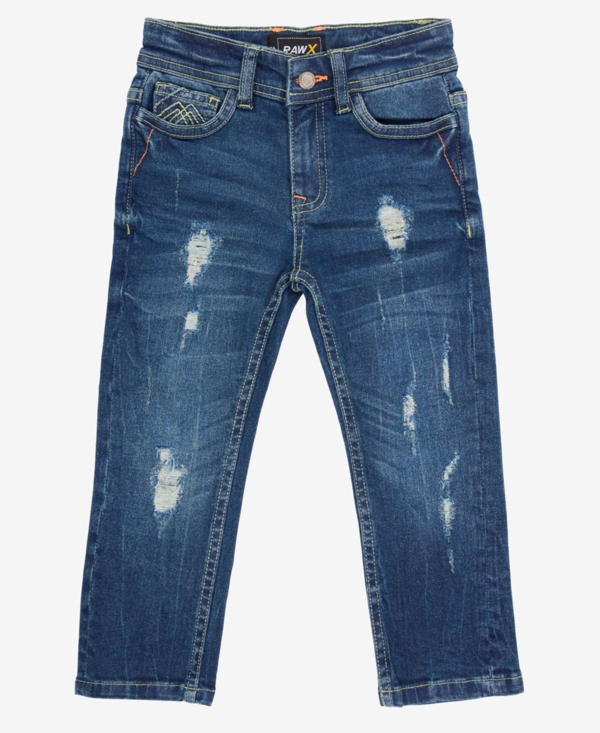 Click here for Raw X Toddler Boys Distressed Jeans 2T-4T - Indigo... prices