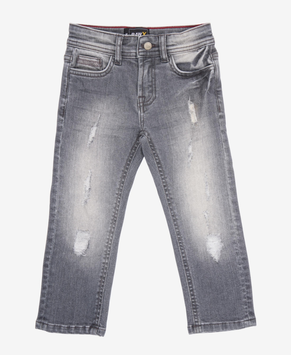 Click here for Raw X Toddler Boys Distressed Jeans 2T-4T - Grey 9... prices