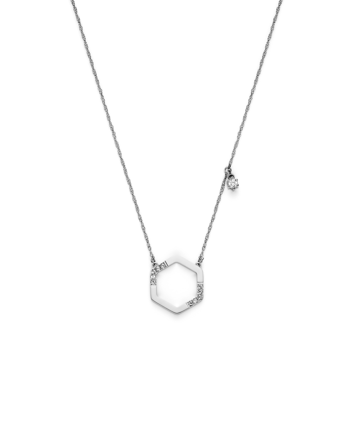 Click here for Olivia Burton Crystal Honeycomb Silver Tone Stainl... prices