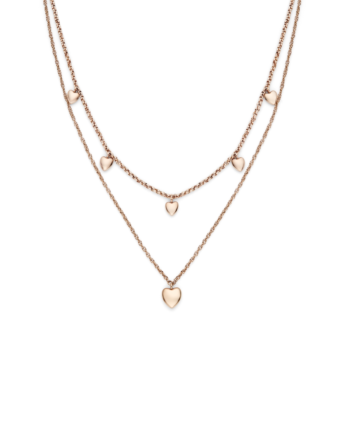 Click here for Olivia Burton Mini Heart Rose Gold Tone Stainless... prices