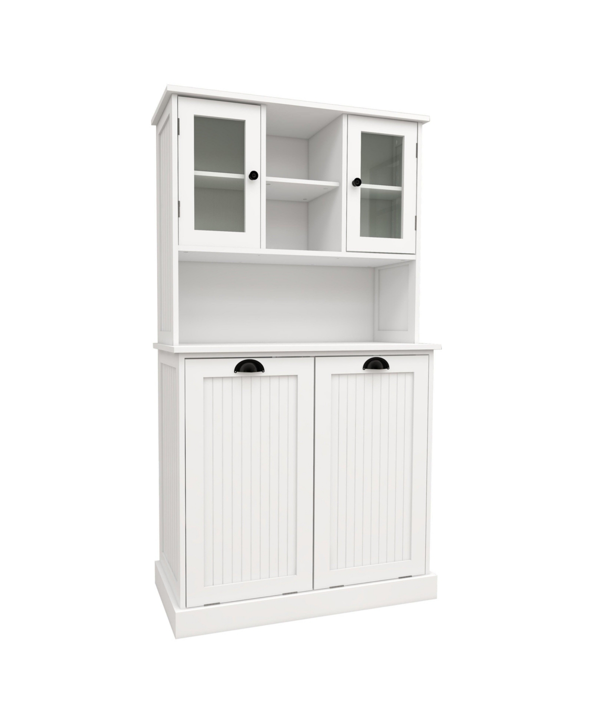 Click here for Casainc Tall Tilt-Out Laundry Cabinet with 2 Compa... prices