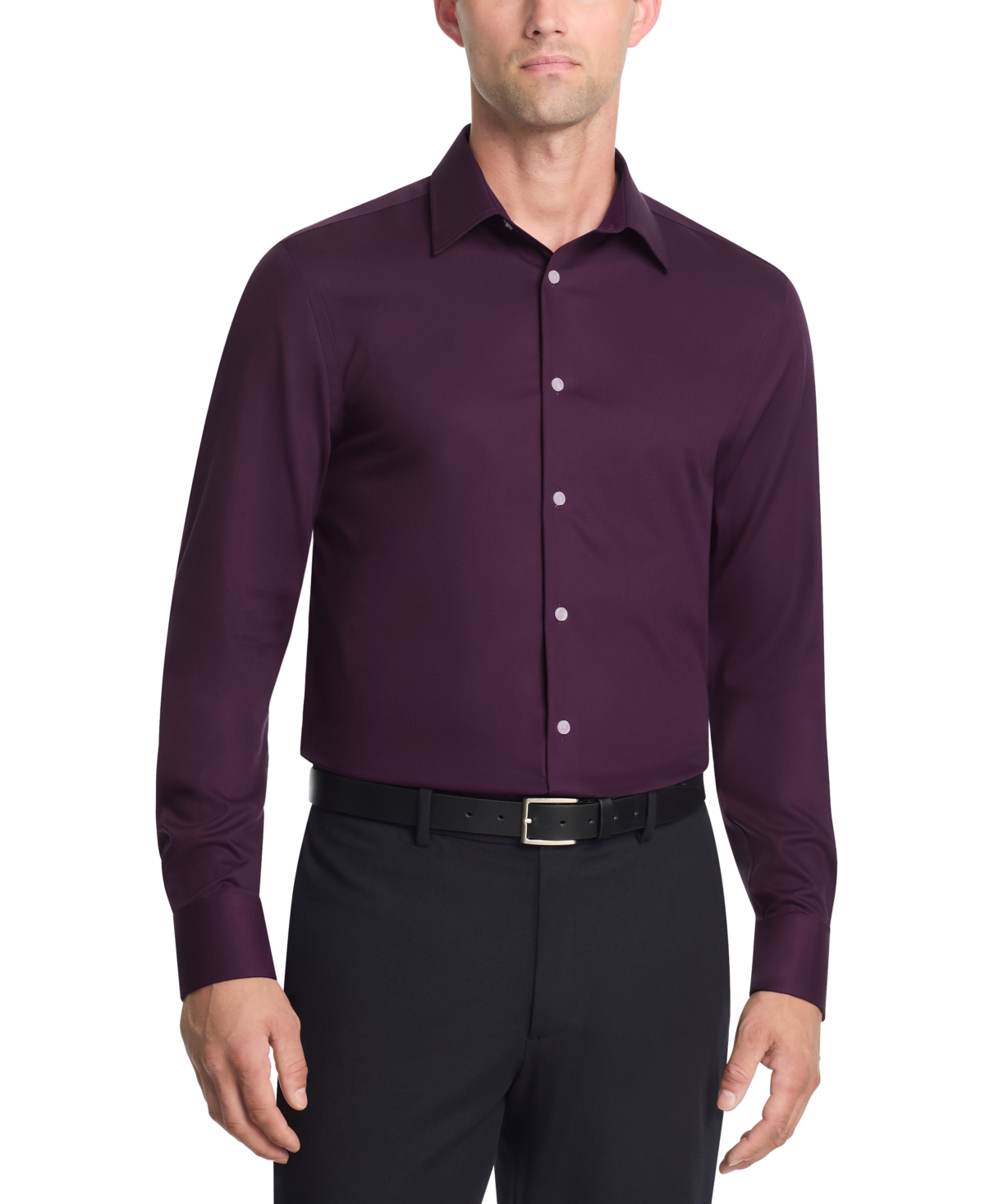 Click here for Calvin Klein Mens Slim Fit Dress Shirt - Amethyst prices