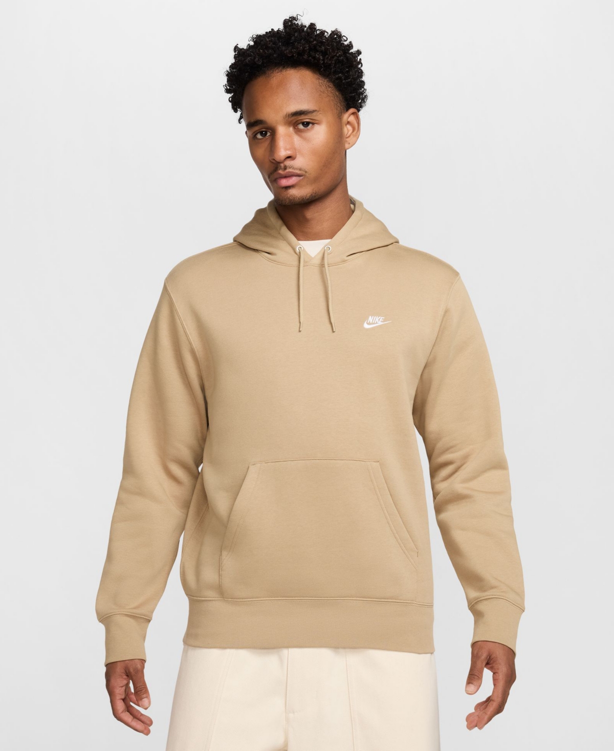 Click here for Nike Club Mens Pullover Fleece Logo Hoodie - Parac... prices