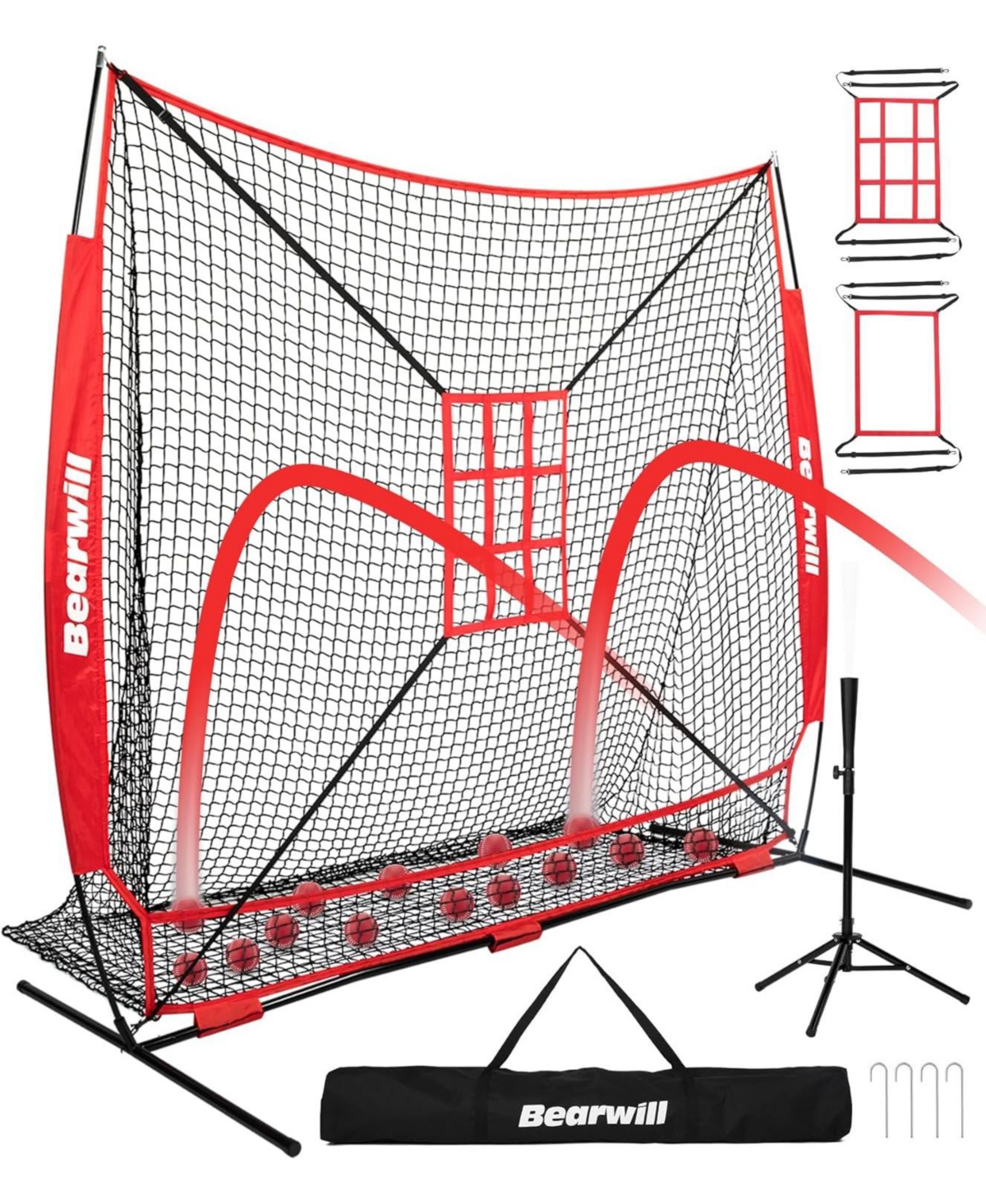 Click here for Bearwill 7x7ft Baseball & Softball Practice Net -... prices