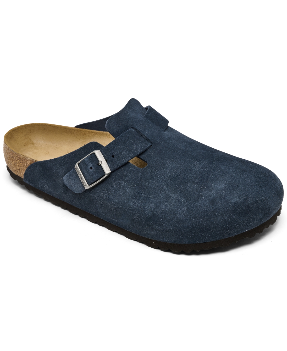 Click here for Birkenstock Mens Boston Suede Leather Birko-Flor C... prices