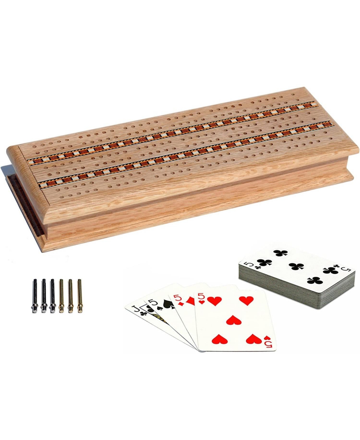 Click here for We Games 3 Track Sprint Cabinet Cribbage Set with... prices