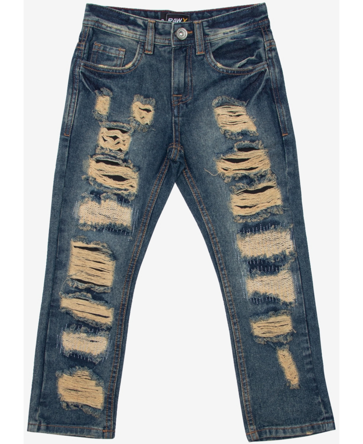 Click here for Raw X Little Boys Jeans Size 4-7 - Blue 7561 prices