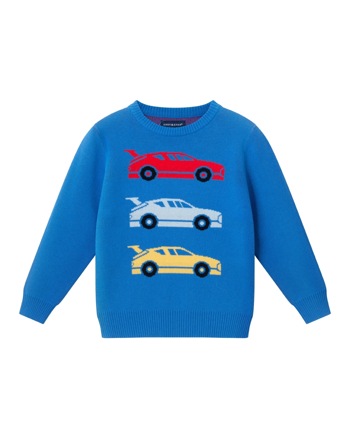 Click here for Andy & Evan Toddler/Child Boys Race Car Sweater -... prices