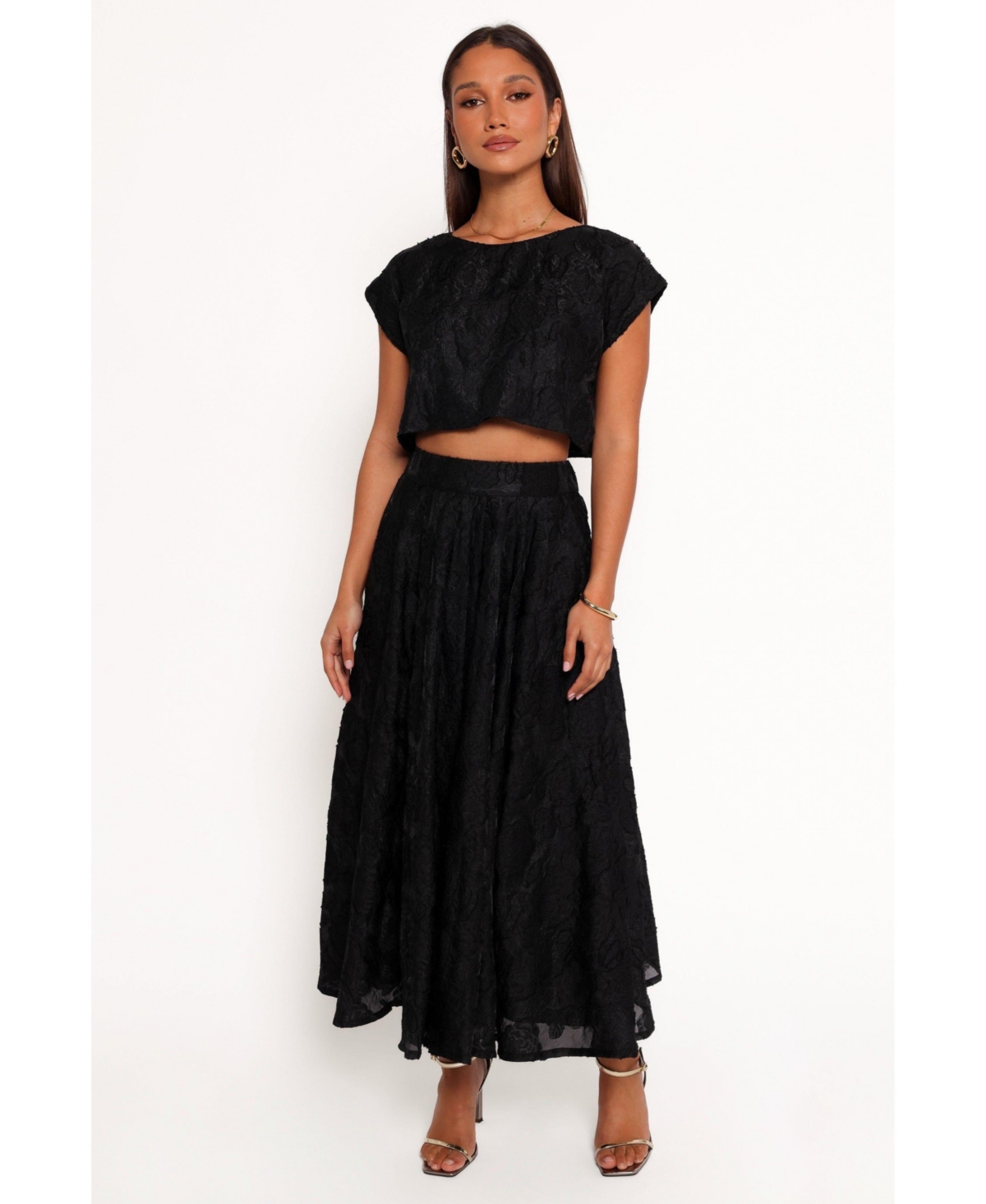 Click here for Petal and Pup Womens Beckham Two Piece Set - Black prices