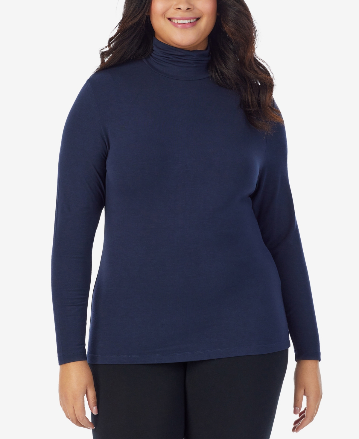 Click here for Cuddl Duds Plus Size Softwear with Stretch Turtlen... prices