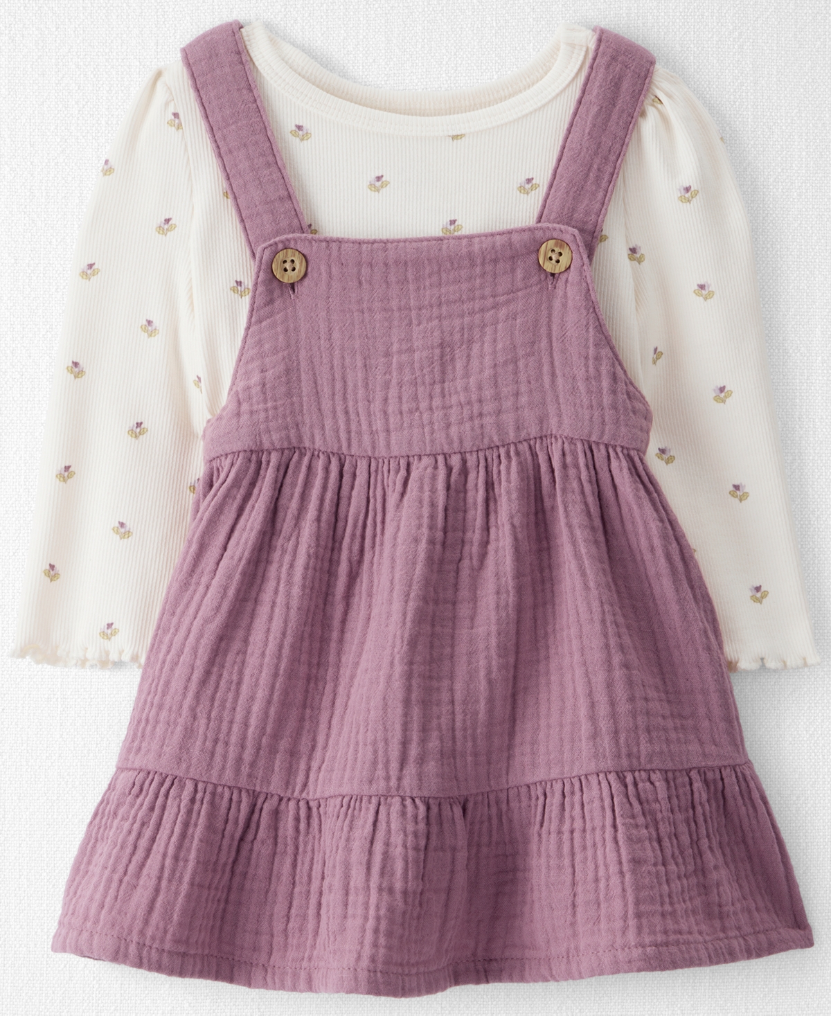 Click here for Little Planet by Carters Baby Girls 2-Piece Organi... prices