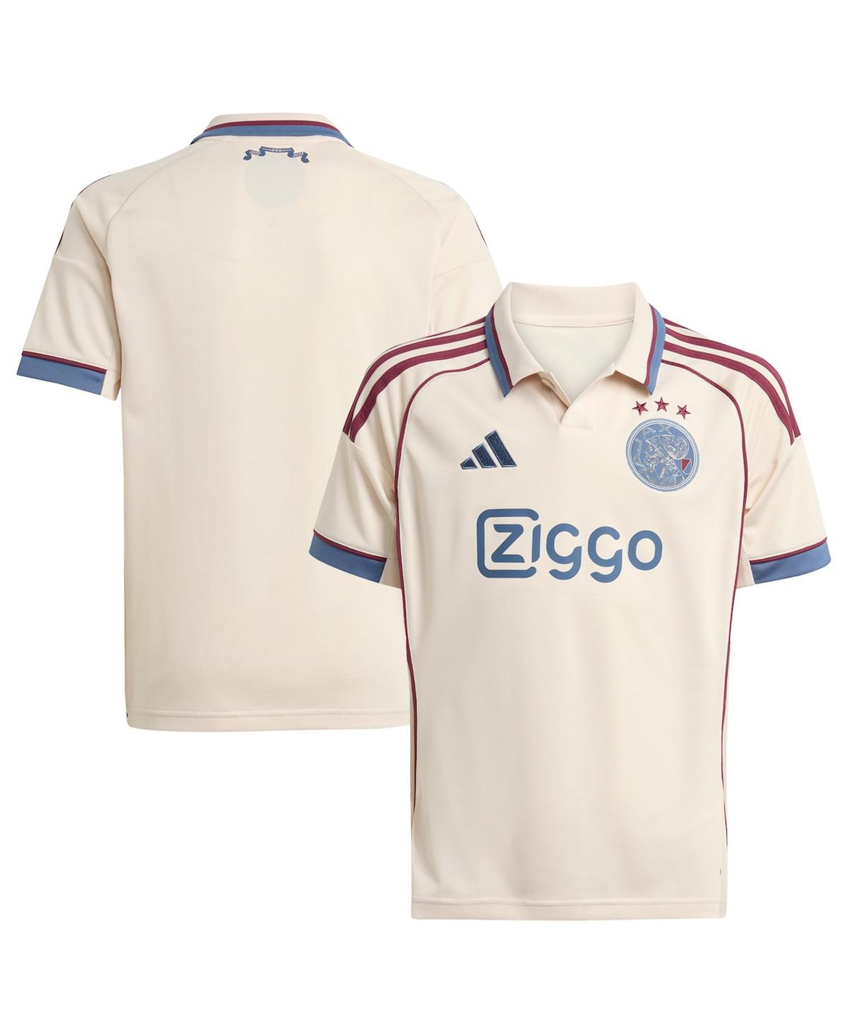 Click here for Adidas Big Boys and Girls adidas Tan Ajax 2025/26... prices