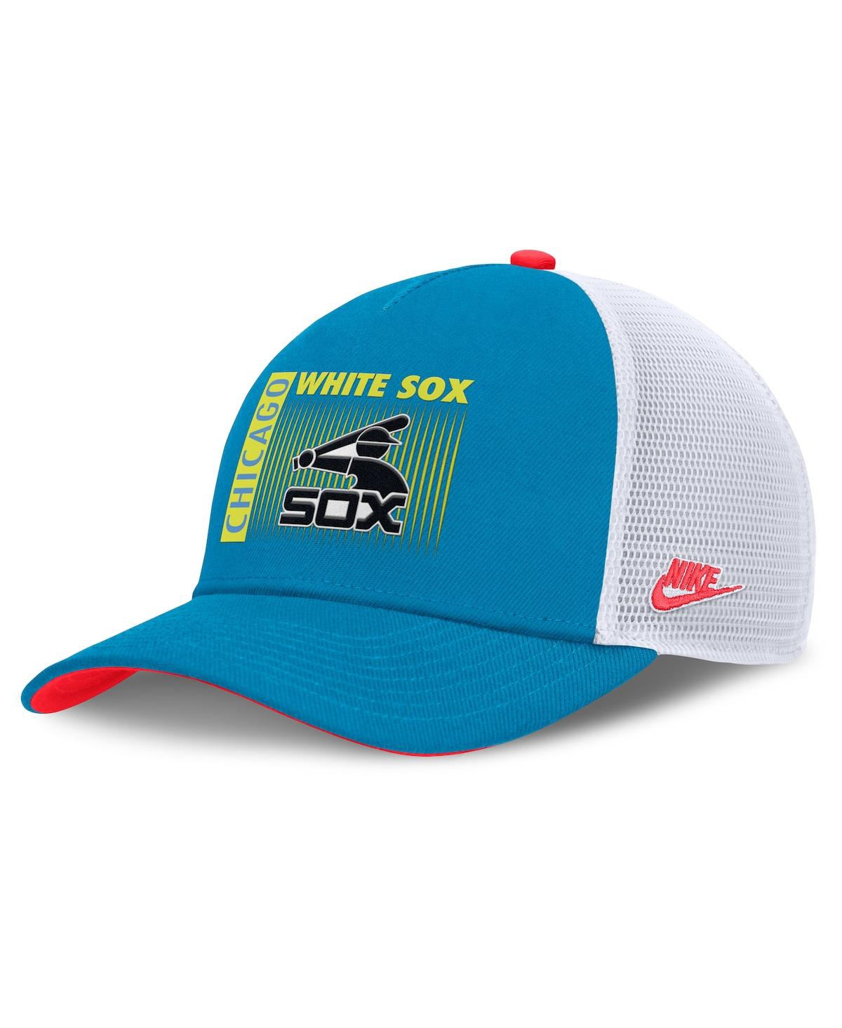 Click here for Nike Mens Teal Chicago White Sox Neon 90s Rise Str... prices