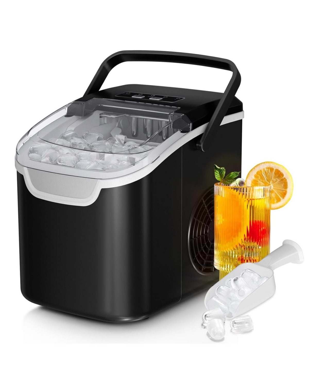Click here for Cowsar Countertop Ice Maker Machine  8 Ice Cubes i... prices