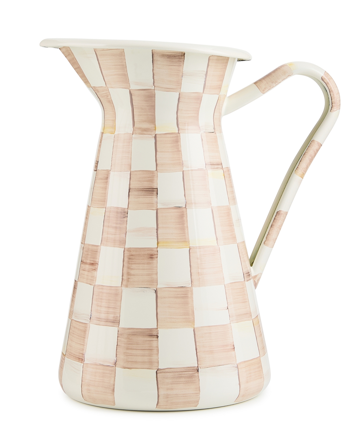 Click here for MacKenzie-Childs Mocha Check Large Practical Pitch... prices