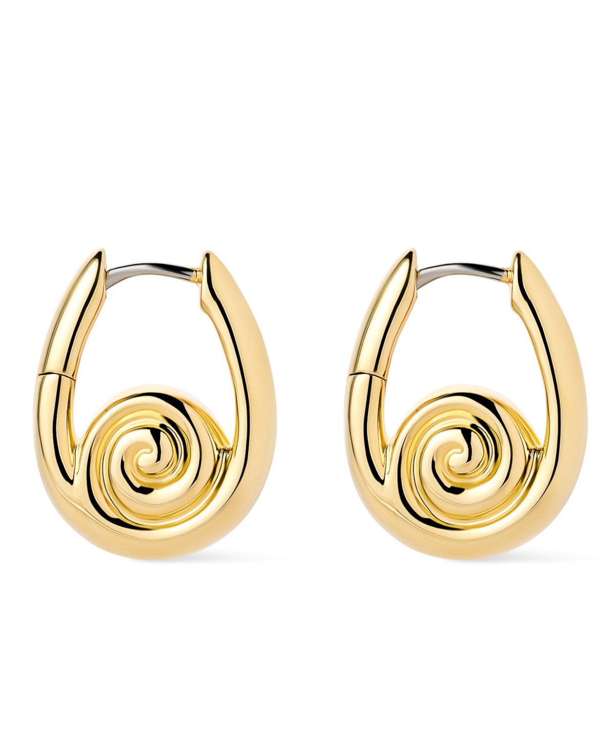 Ana Luisa Gold Statement Earrings - Ariel Hoops - Gold