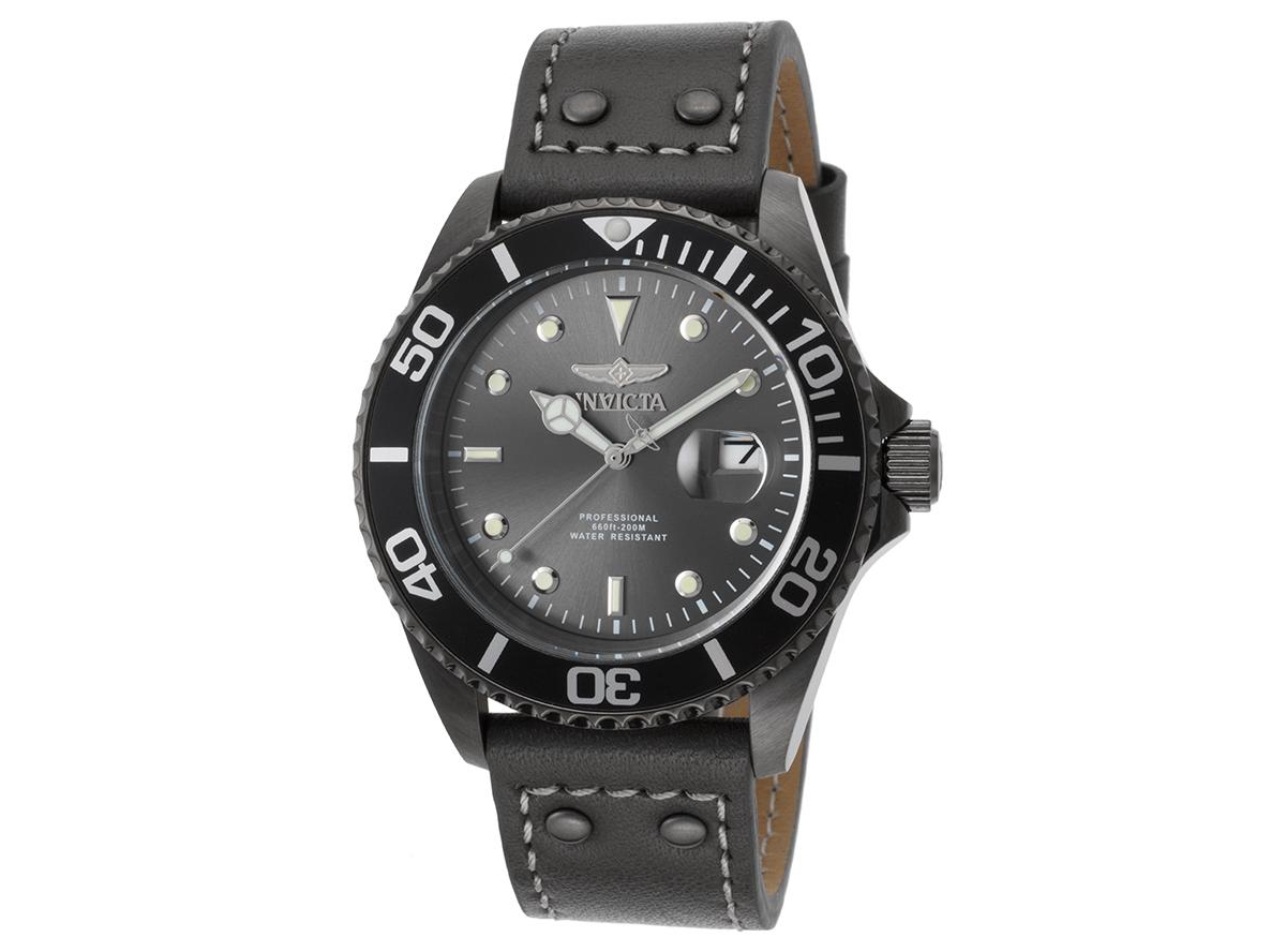 Click here for Invicta Mens 22077 Pro Diver Quartz 3 Hand Gunmeta... prices