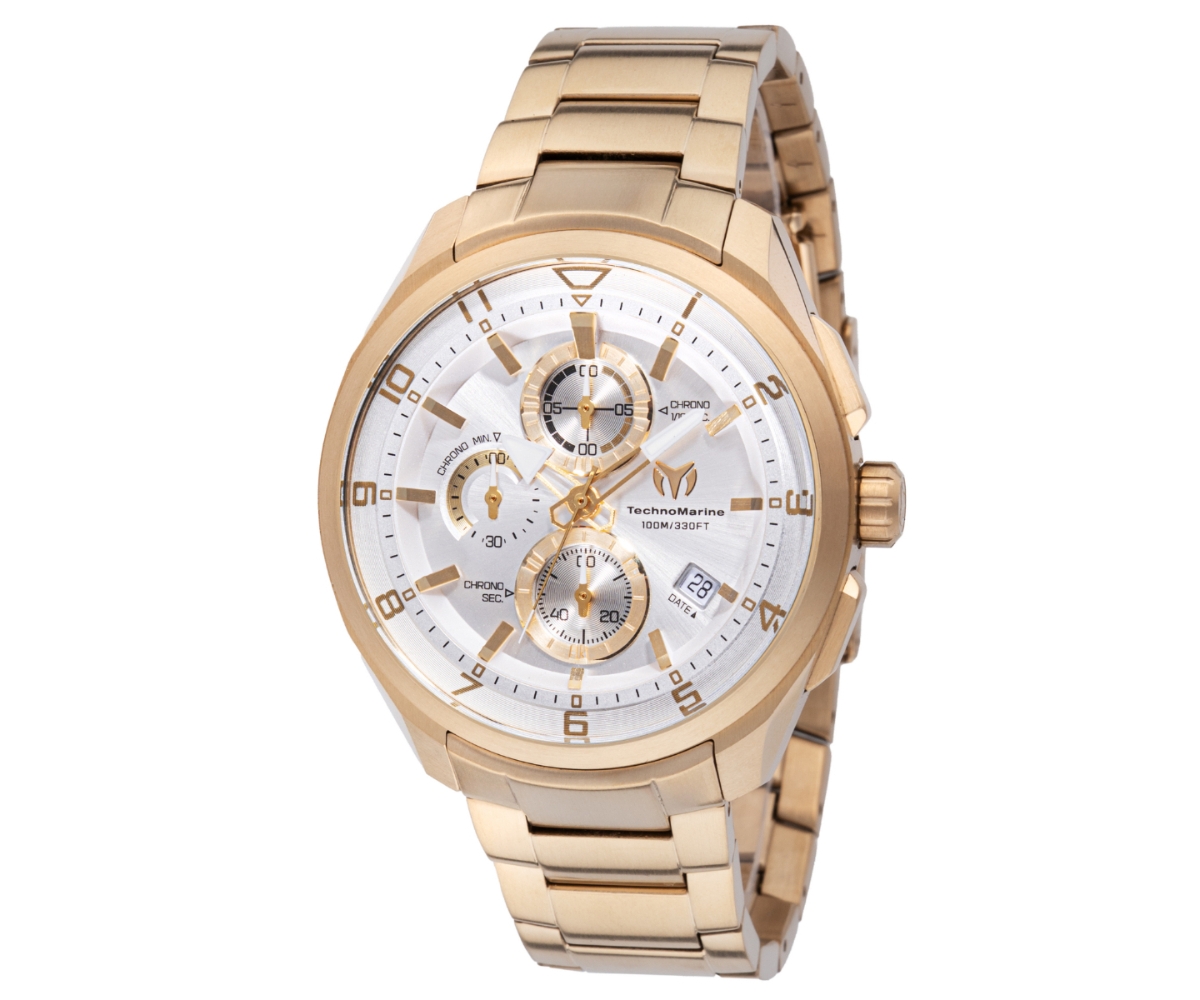 Click here for Technomarine Mens Tm-318118 Ocean Quartz Silver Di... prices