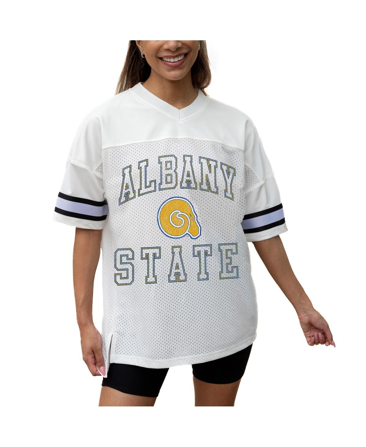 Click here for Gameday Couture Womens White Albany State Golden R... prices