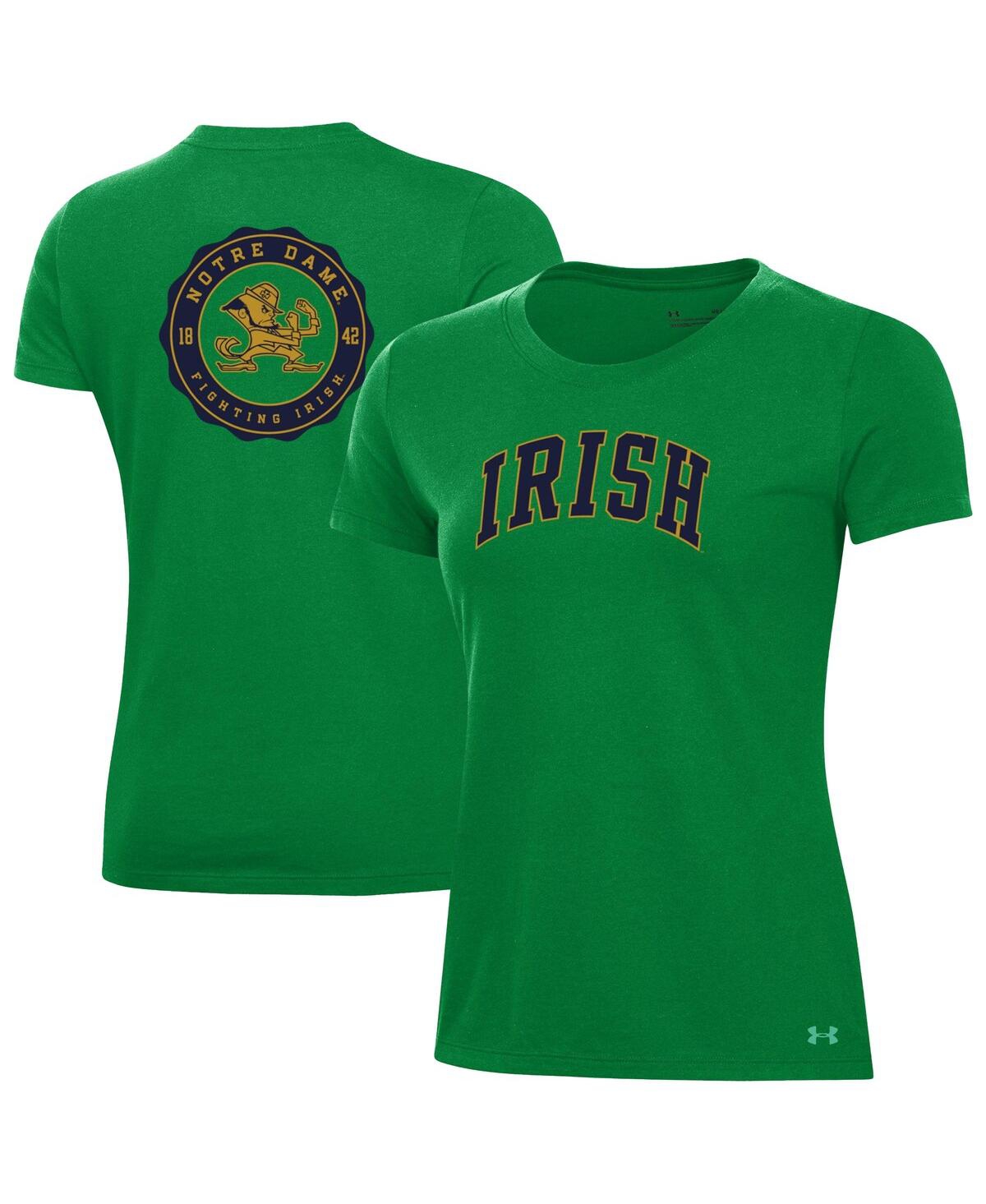 Click here for Under Armour Womens Green Notre Dame Fighting Iris... prices