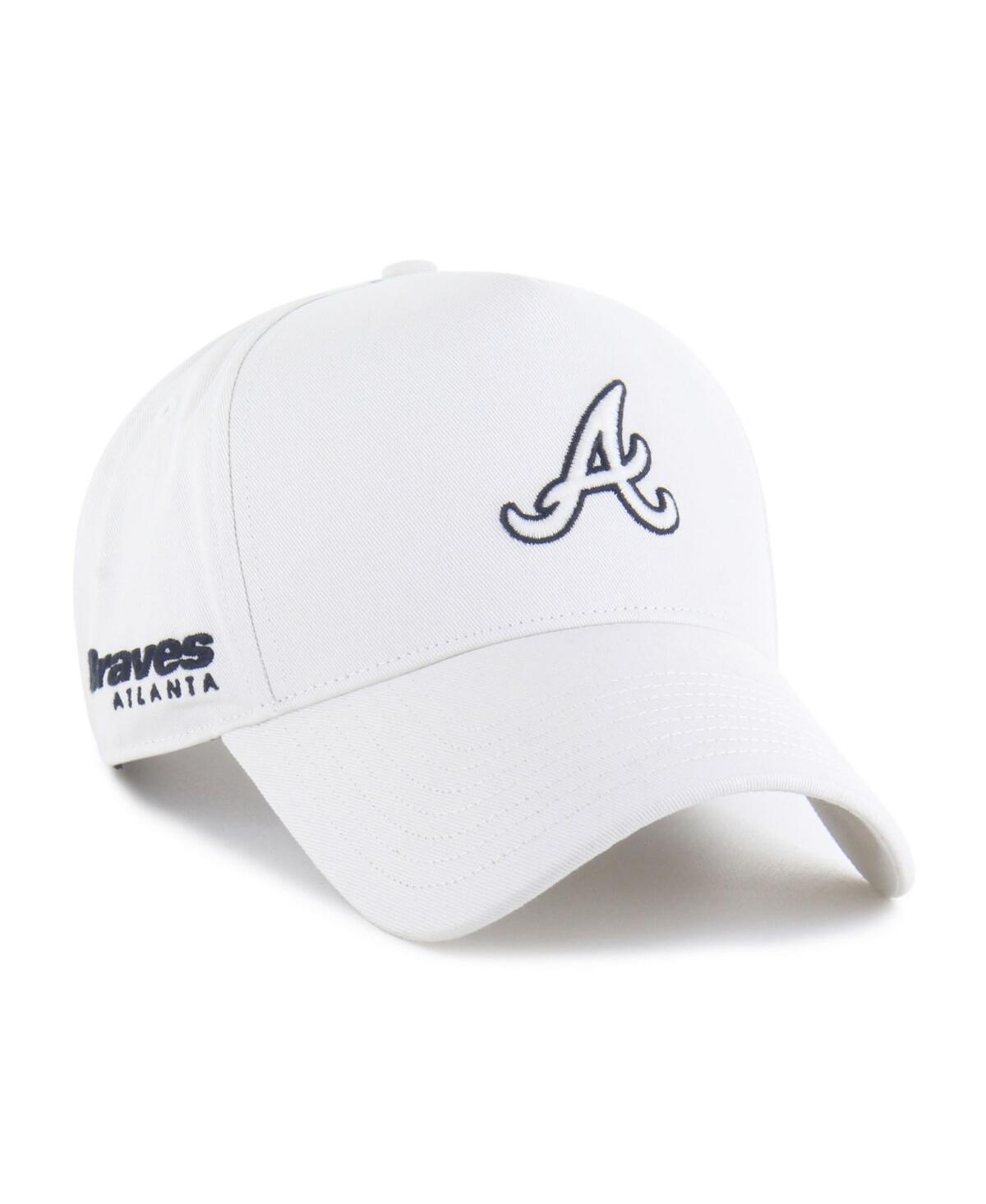 Click here for 47 Brand Mens White Atlanta Braves Foundational Pi... prices