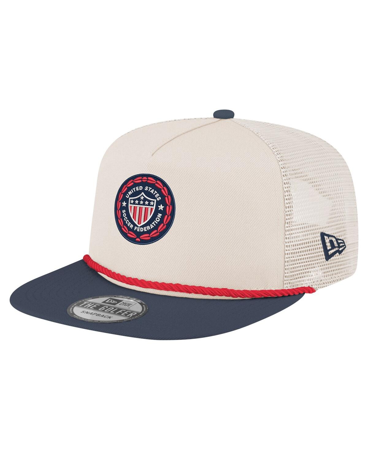 Click here for New Era Mens Cream Usmnt 1986 Retro Golfer Snapbac... prices